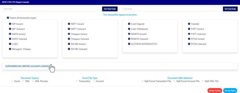 How To Report Currency/Foreign Transaction Report(CTR/FTR) To The ...