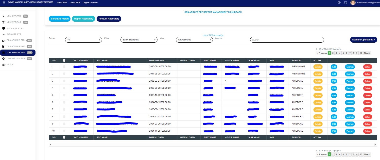 How to Profile PEP Account In Compliance Planet Anti Money Laundering ...