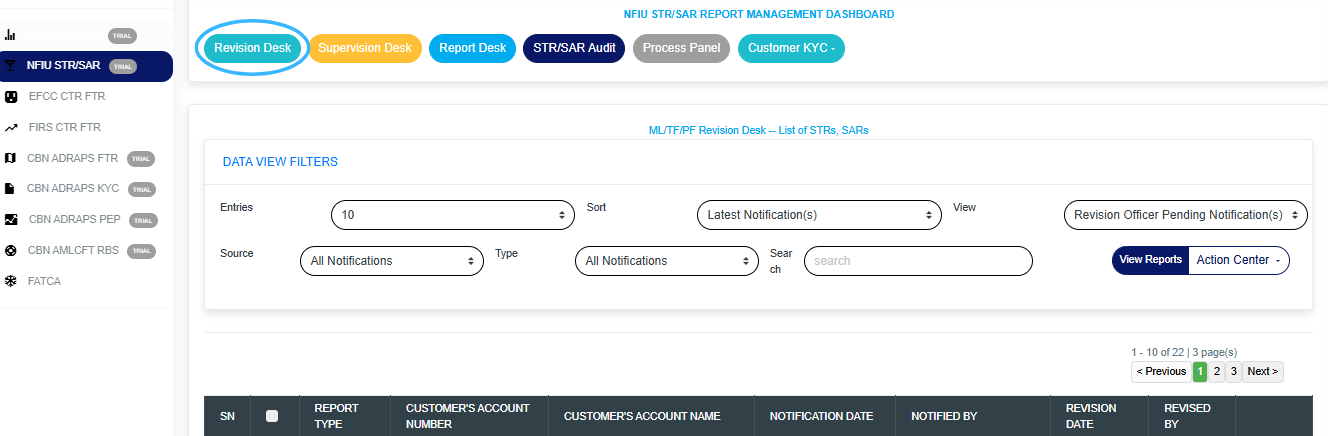 How to Revise Suspicious Transaction/Activity Notification (STR/SAR) In ...
