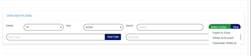 How to carry out Whitelisting Operations on Control Panel in Compliance ...